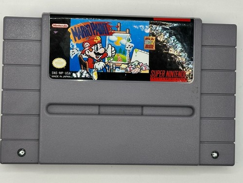 Mario Paint SNES Super Nintendo Video Game Creative Art TESTED | eBay