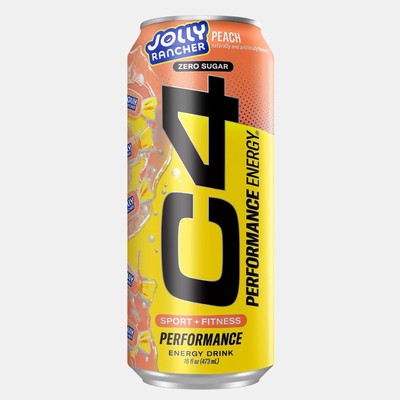 New C4 Jolly Rancher Peach 🍑 Energy Drink 16fl oz | eBay