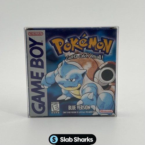 NINTENDO GAMEBOY POKEMON BLUE VERSION BLASTOISE NOT SEALED VIDEO GAME ...