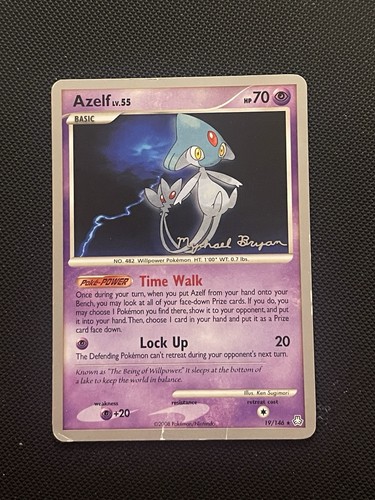 Azelf (Bryan) 4/123 World Championship 2010 Pokemon TCG MP | eBay