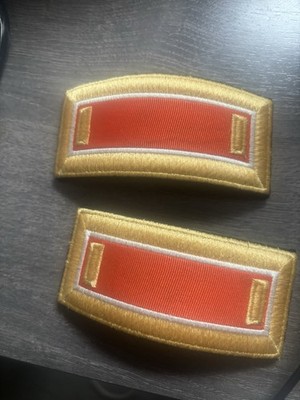 U.S. Army 2LT Army Service Uniform Signal Shoulder Boards | eBay