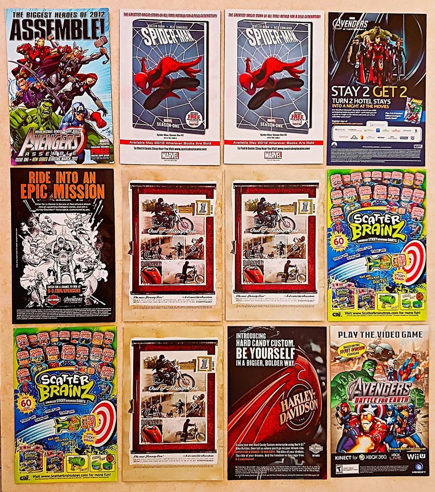 Avengers vs. X-Men .99¢ Book Marvel Comic Lot Hi-Grade Captain America ...