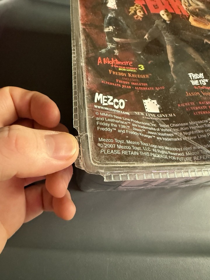 Tcm Mezco Cinema Of Fear Chop Top Action Figure Texas Chainsaw Massacre ...