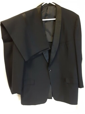 Classic Satin Peak Lapel Threadneedle Street Boyds Mens Tuxedo Suit ...