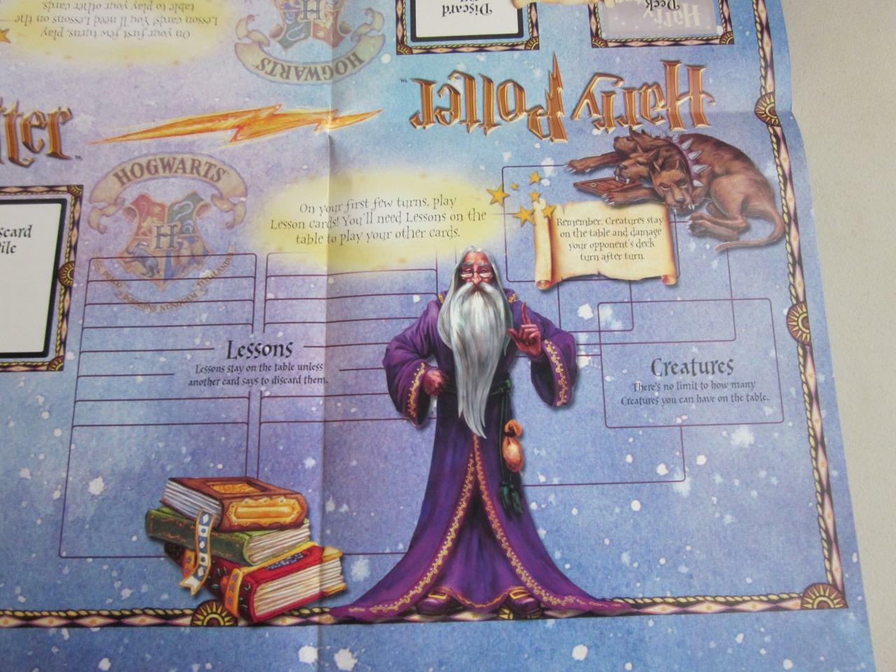 Harry Potter Trading Card Game Quidditch Cup Gaming Mat and Poster | eBay