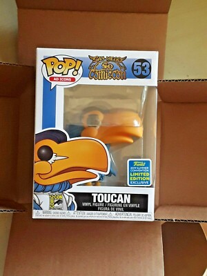 2019 San Diego Comic Con Mascot TOUCAN Shared Exclusive Bundle Limited ...