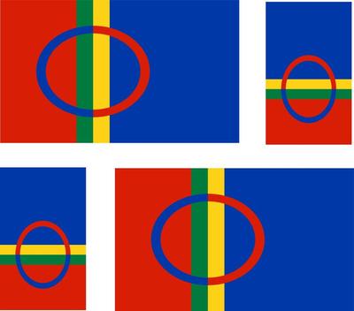 4 x flag decals sticker car vinyl helmet motorcycle sami saami lapland ...
