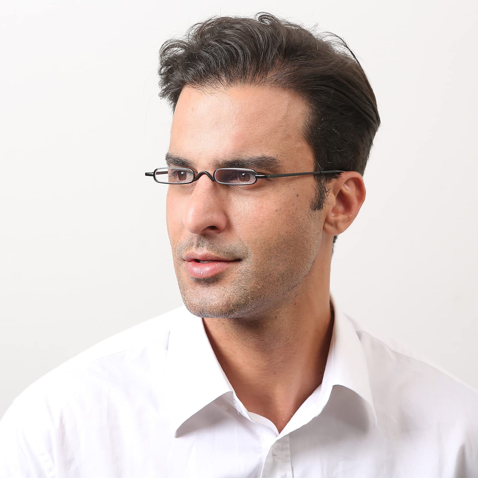 Ultra Small Reading Glasses For Men Women Slim Pocket Readers with Pen ...