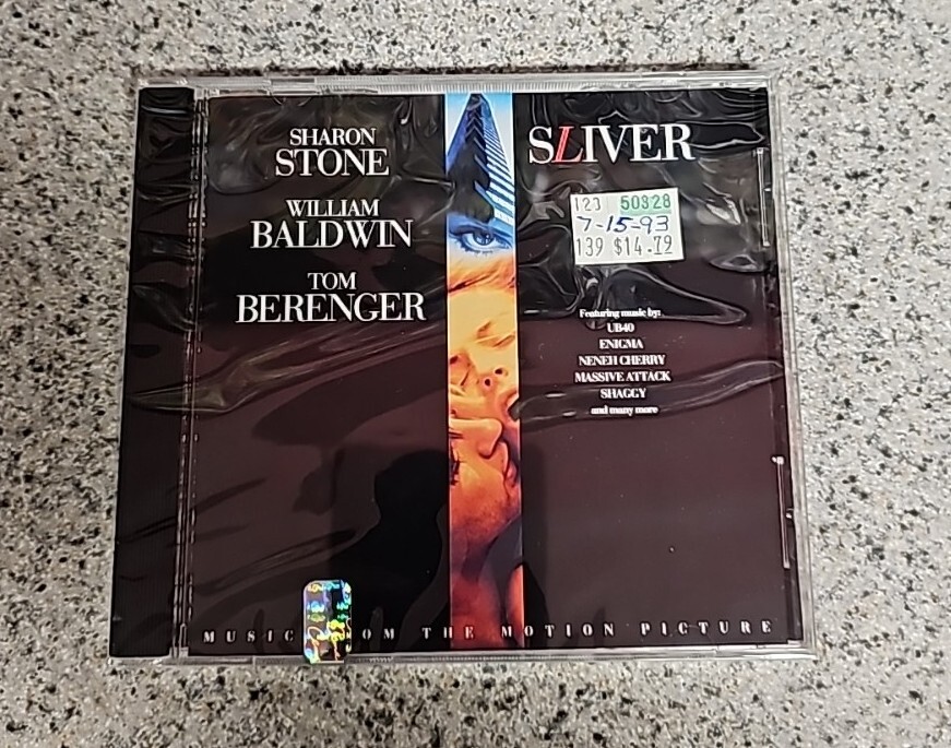 Sliver Soundtrack CD SEALED UB40 Enigma Shaggy Neneh Cherry Lords Of ...