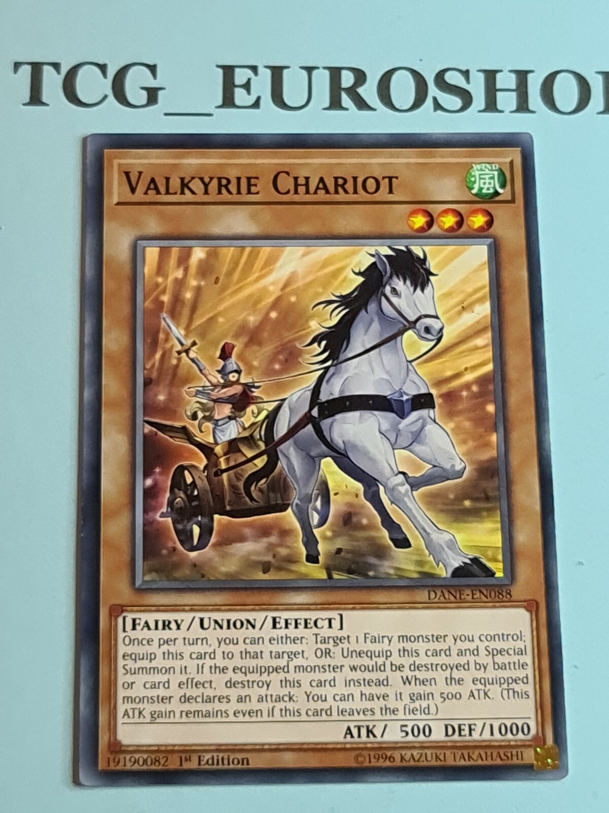 VALKYRIE CHARIOT | YUGIOH | DANE | 2019 | 1st ED | COMMON | NM #2905 | eBay
