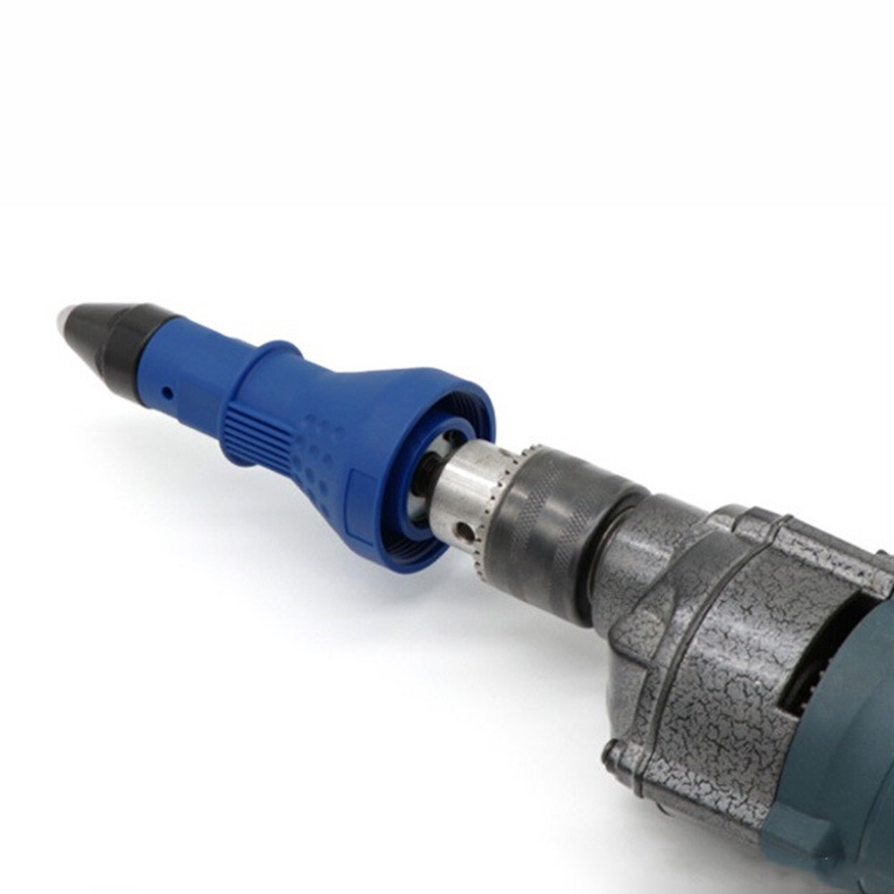Electric Blind Rivet Pop Nut Gun Cordless Drill Adapter Riveting Insert ...