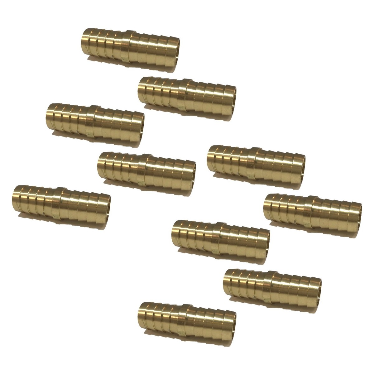 1 4 Fuel Injection Hose 3/4" Hose Barb Mender Union Splicer - Brass ...