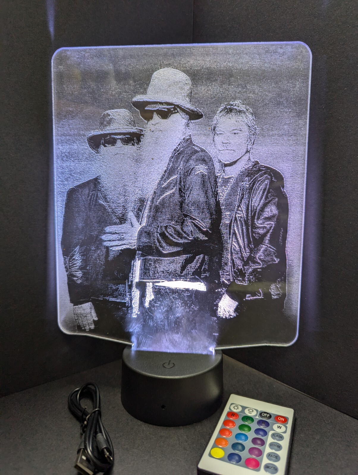 ZZ Top Large L.E.D. Sign Display | eBay