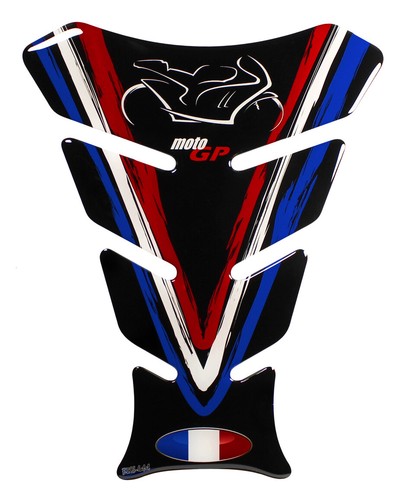 Tank pad 3D motorcycle sticker France flag paint protection scratch ...
