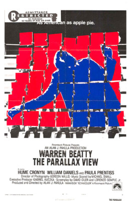 The Parallax View Warren Beatty Paula Prentiss Movie Poster 17 X 12 ...