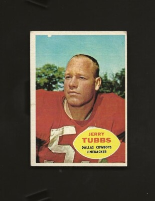 1960 Topps Football card Jerry Tubbs #38 | eBay