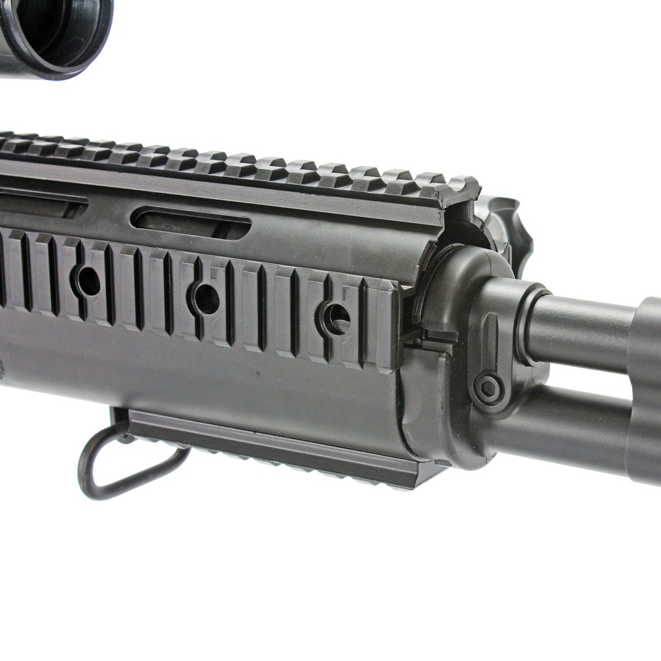 BBTac Airsoft Gun Sniper Rifle Spring Loader M160 with Red Dot Scope ...