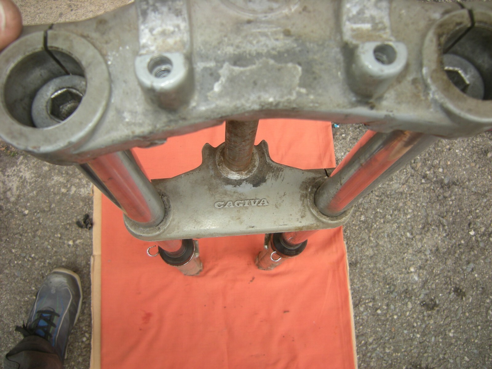 Forcella Paioli da 32 ML moto italiane e marchiata Cagiva Cross Gilera ...