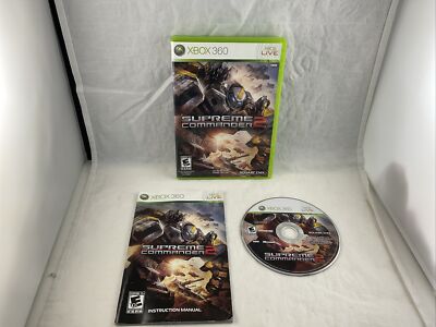 Supreme Commander 2 (Microsoft Xbox 360, 2010) CIB Complete ...
