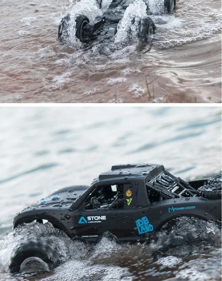 RC Trucks 4x4 Offroad Waterproof, 1:16 Amphibious Remote Control Car | eBay
