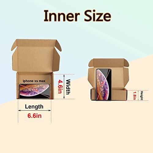 7x5x2 Inches Shipping Boxes Pack of 25 Small Corrugated Cardboard Box ...