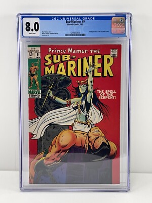 Sub-Mariner #9 CGC 8.0 | eBay