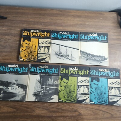 Model Shipwright Books Lot of 7 HC's 70's Era | eBay