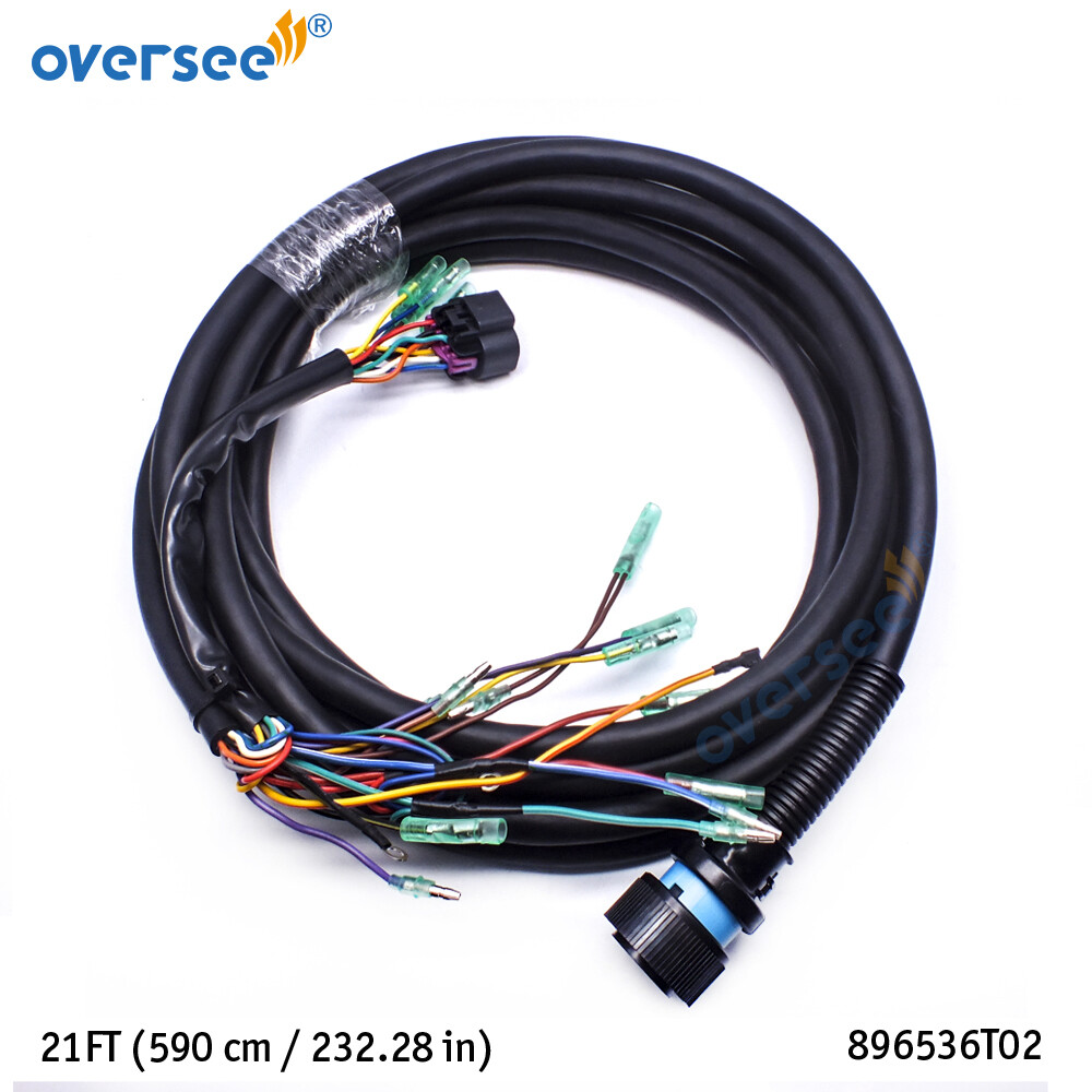 4.8 M Harness Assy &15 Wire 896536T02 For Mercury Marine Outboard | eBay
