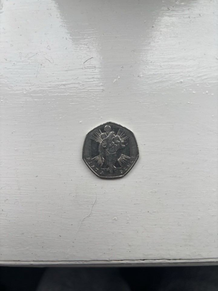 RARE Fifty Pence 50p Commemorative World War 2 ll Coin 2006 wounded ...
