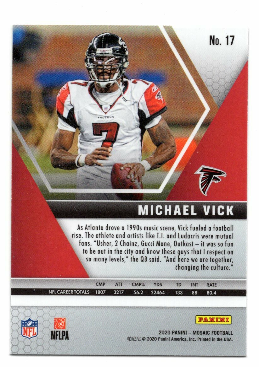 2020 Panini Mosaic #17 Michael Vick Card | eBay