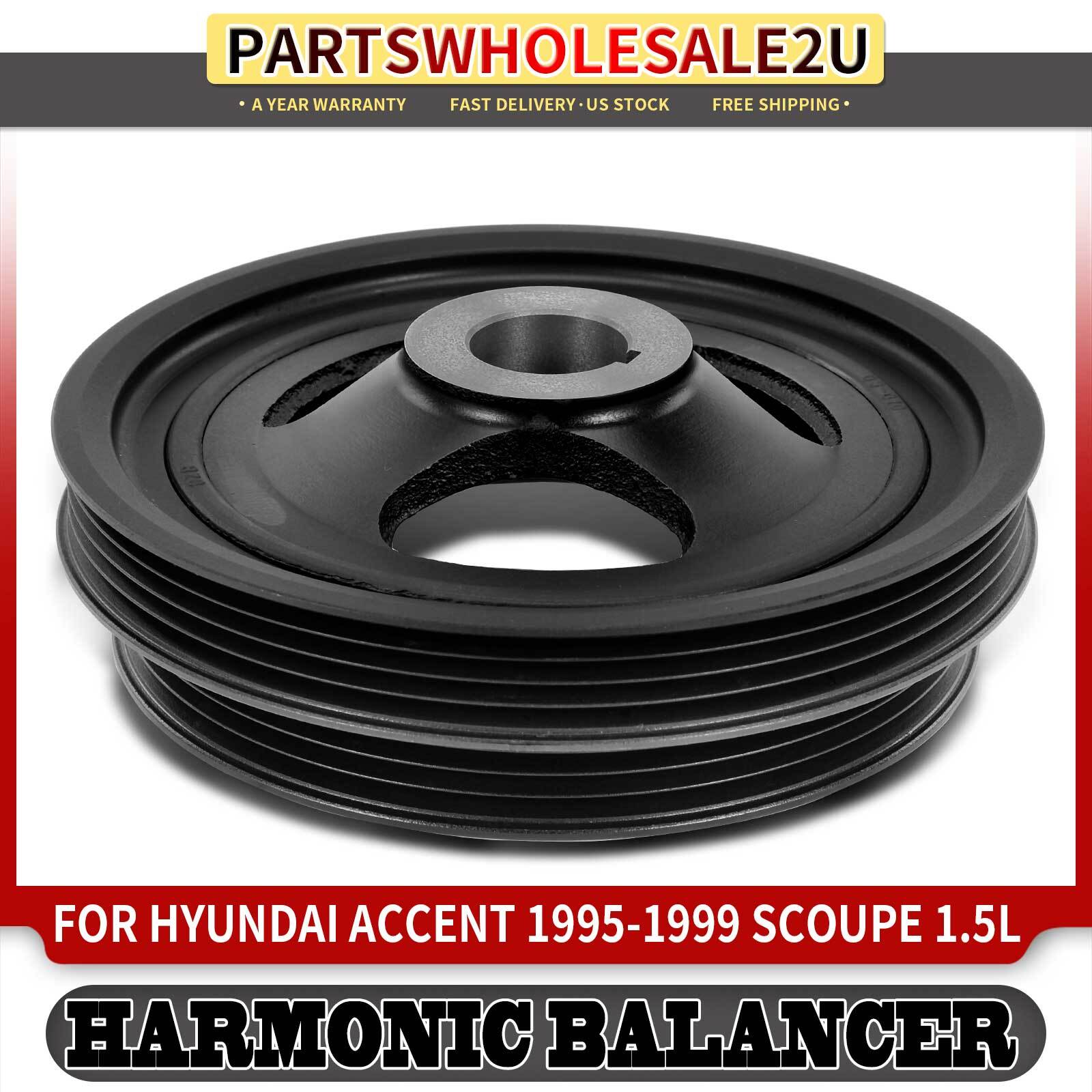New Harmonic Balancer for Hyundai Accent 1995-1999 Scoupe 1994-1995 1 ...