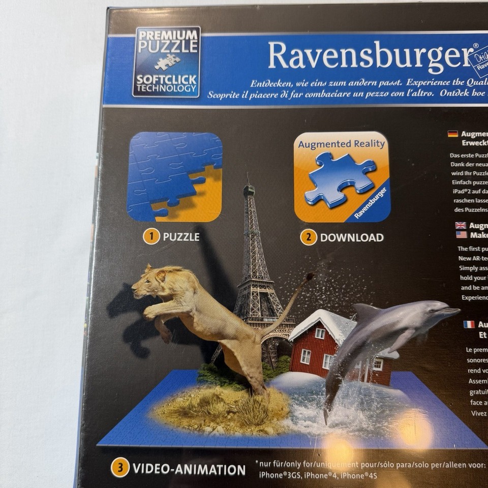 Ravensburger 1000 Piece Puzzle Video Animation Underwater Kingdom Fish ...