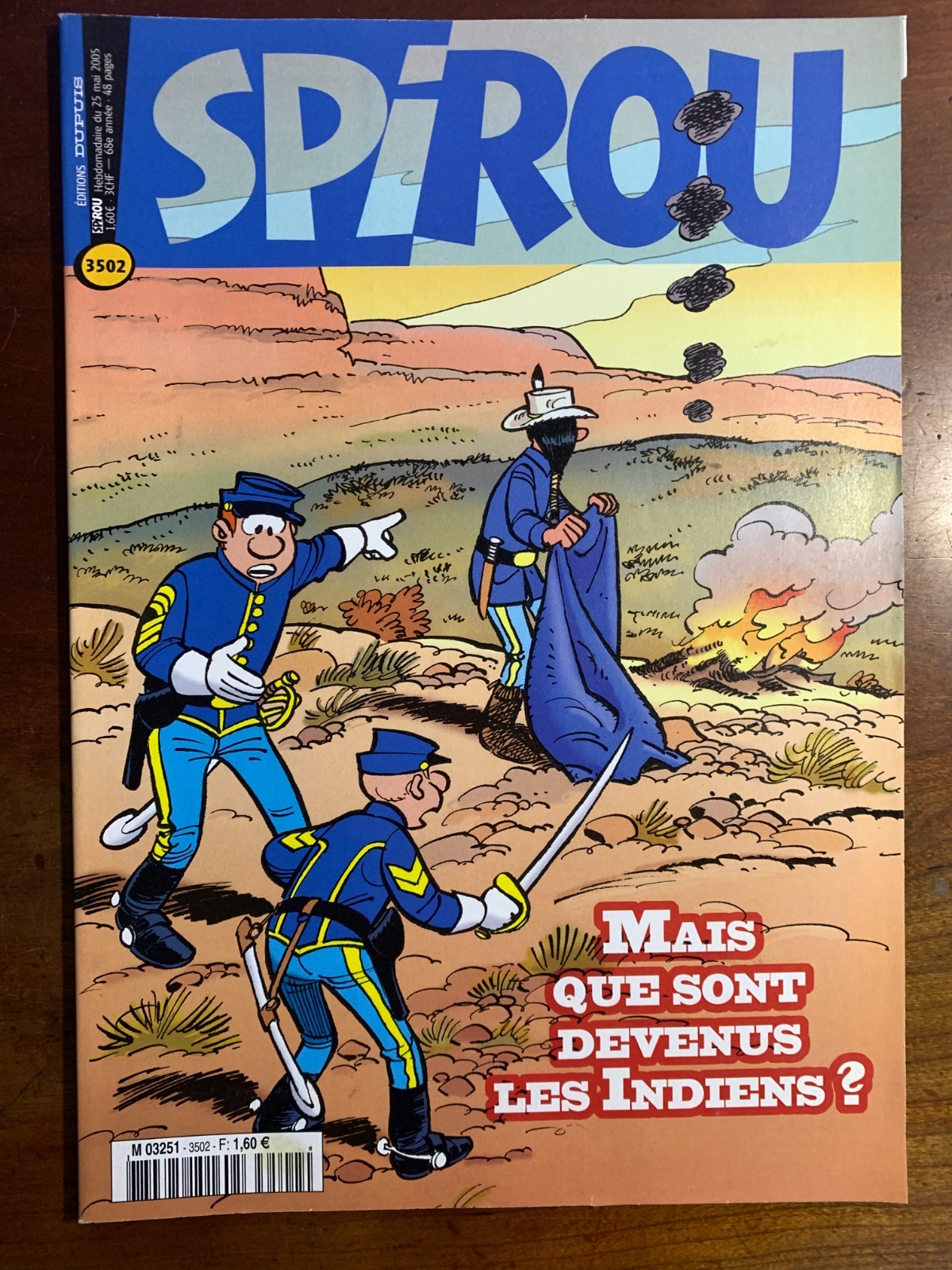 SPIROU n°3502 du 25/05/2005 - En très bon état - Tunique Bleus - | eBay