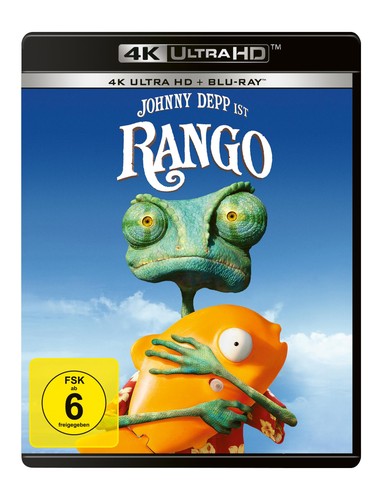 Rango (4K Ultra HD) + (Blu-ray) (4K UHD Blu-ray) Gore Verbinski Johnny Depp 5053083268510 | eBay UK