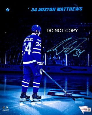 Auston Matthews TORONTO MAPLE LEAFS Signed Autographed REPRINT 8x10 ...
