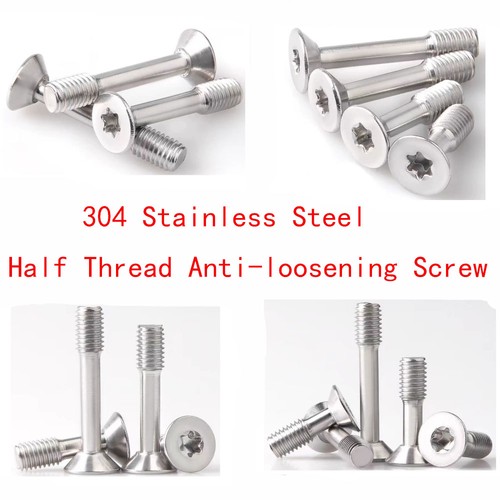 M8 M10 SUS304 Steel Torx Screw Countersunk Head Half Thread Anti ...