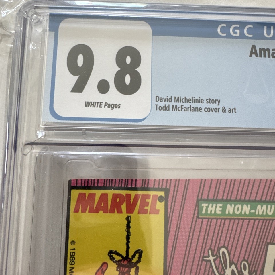 Amazing Spider-Man #316 CGC 9.8 NM+ Marvel 1989 Iconic Venom Cover 🔥🔑 ...