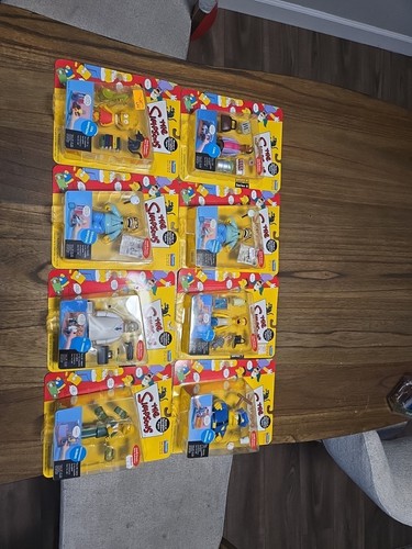 8 Lot World Of Springfield Simpsons Interactive Figures New In The Box ...