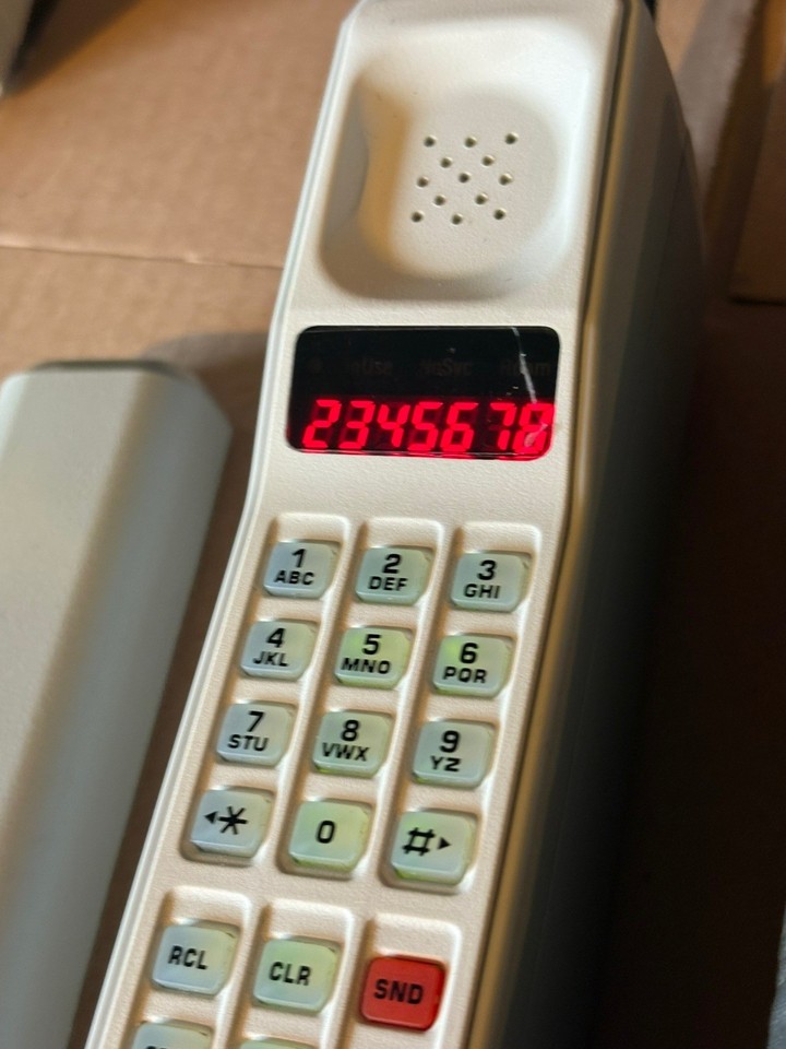 1987 Motorola DynaTAC 8500x - (Stornophone 220) Analogue ETACS -(MINT ...