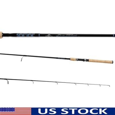 Medium Heavy Spinning Fishing Rod Braid Friendly Saltwater Durable ...