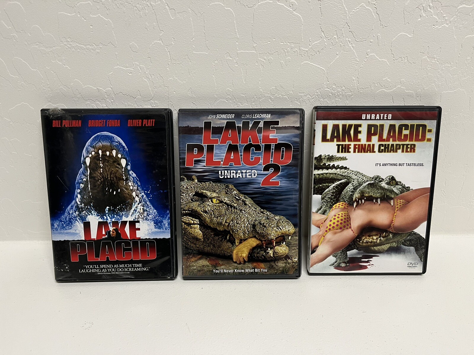 Lake Placid DVD Lot: 1 & 2 The Final Chapter (1999) Unrated Tested ...