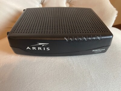 ARRIS - SURFboard Telephony Voice Cable Modem - Black TM822R - 8 x 4 ...