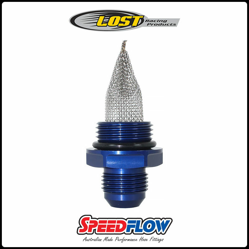 Speedflow -12 AN to -12 O-Ring Port Filtered Sump Adapter Fitting 920 ...