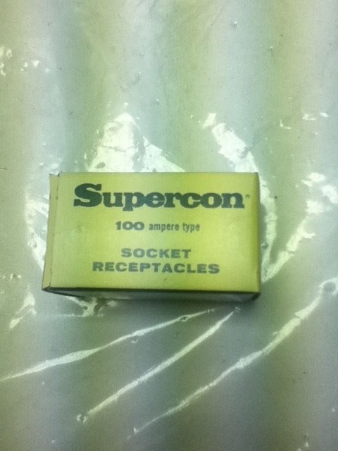 Superior Electric Supercon RS100GB Connector 125-250v 100a for sale ...