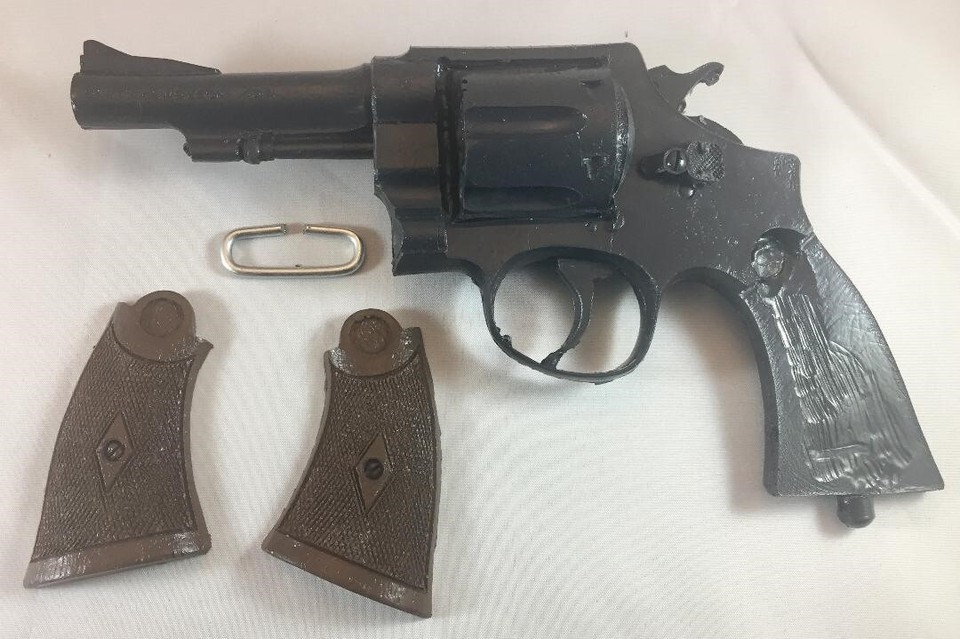 Indiana Jones Raiders Smith & Wesson Pistol Resin Prop Model Kit | eBay