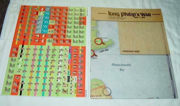 MMP - Multi-Man Publishing - King Philip's War - (1675-1676 ...