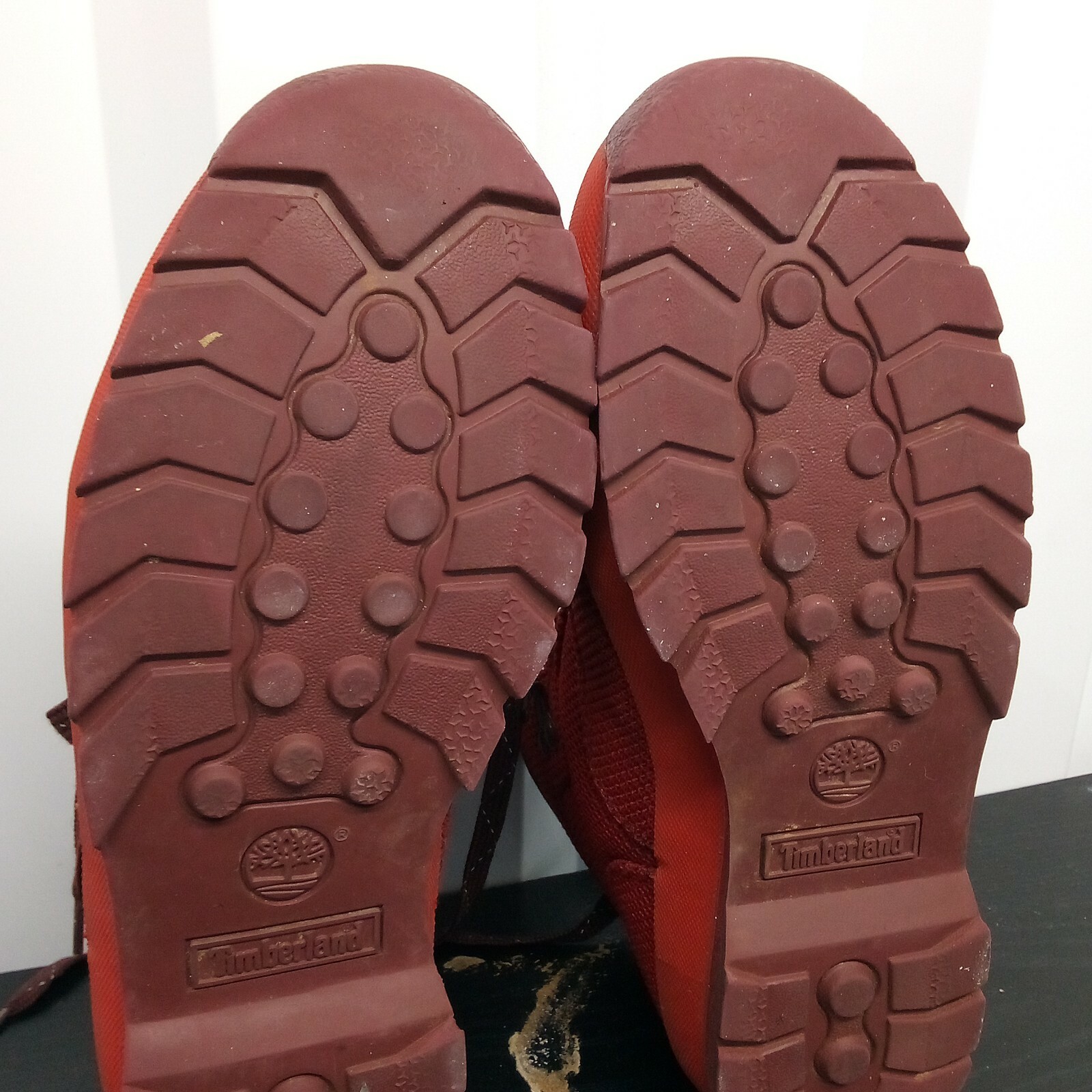 Timberland Euro Hiker Red Cordura Fabric Lace Up Boot… - Gem