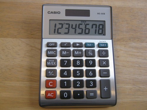 Casio MS-80B Basic Calculator, very clean 79767187385| eBay