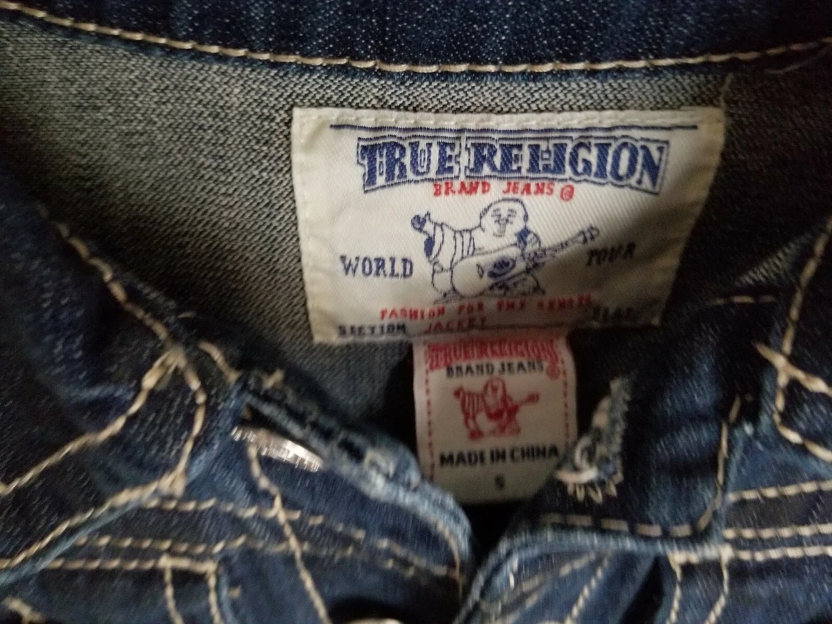 Fake True Religion Jean Jacket