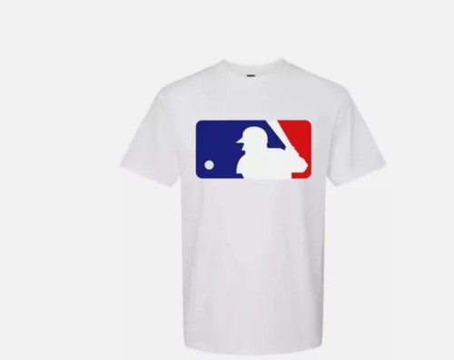 MLB BASEBALL LOGO Premium Vinyl Printed T-SHIRTS | eBay